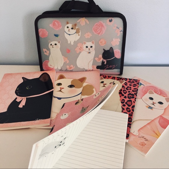 kitty cat | Office | New Cat Lover Stationary Gift Collector Set ...